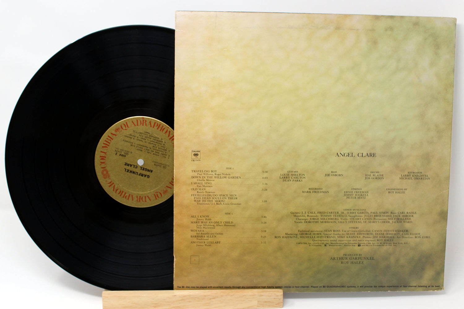 Garfunkel - Angel Clare, Vinyl Record Album LP, Columbia CQ 31474 – Joe ...