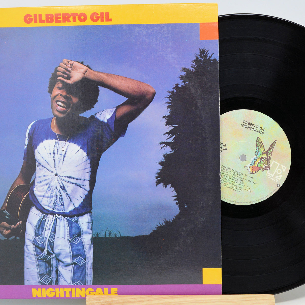Gilberto Gil - Nightingale, Vinyl Record Album LP, Elektra – Joe's Albums