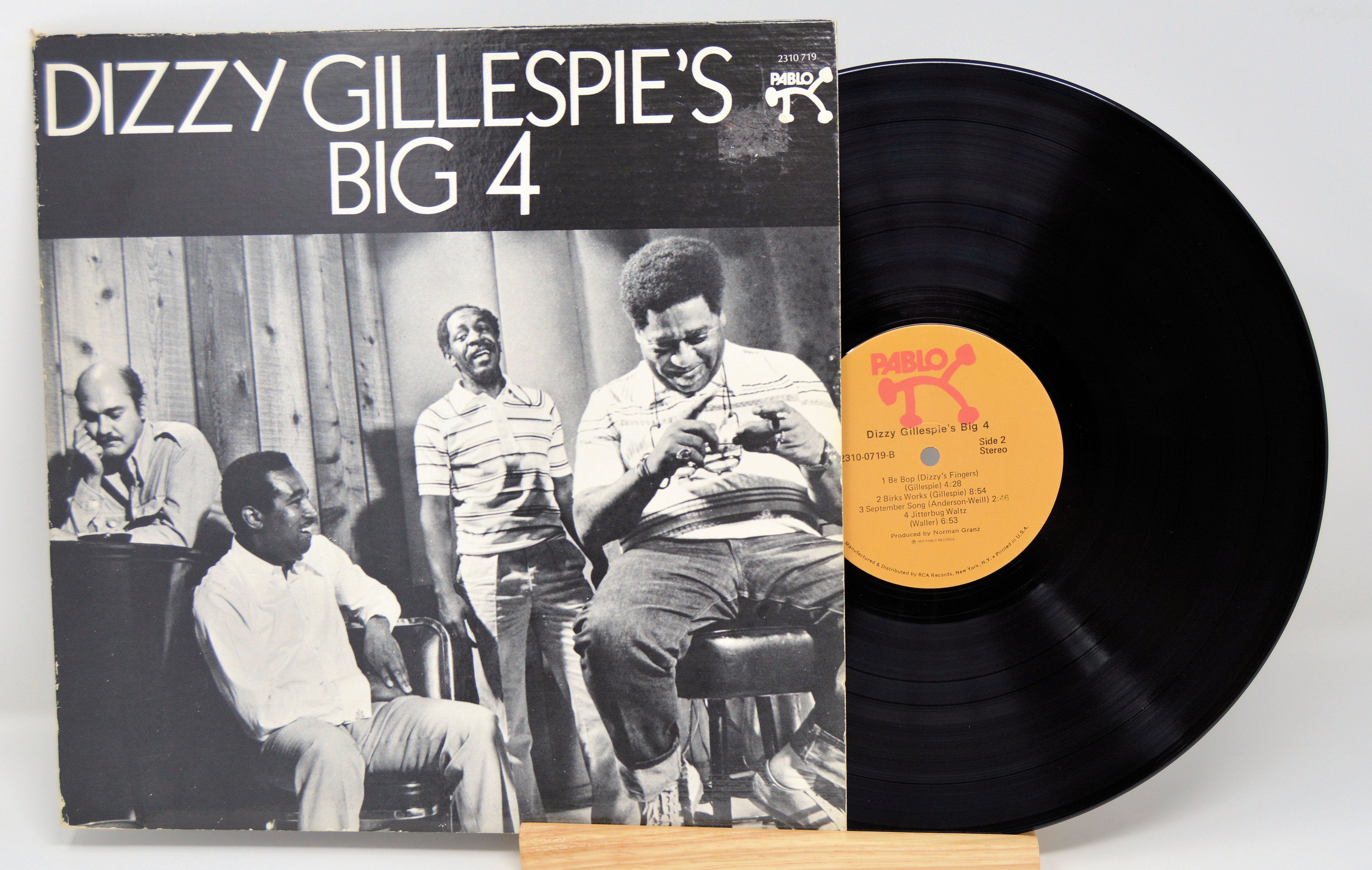 Dizzy Gillespie - Big 4, Vinyl Record Album LP, Pablo 2310 719 – Joe's ...