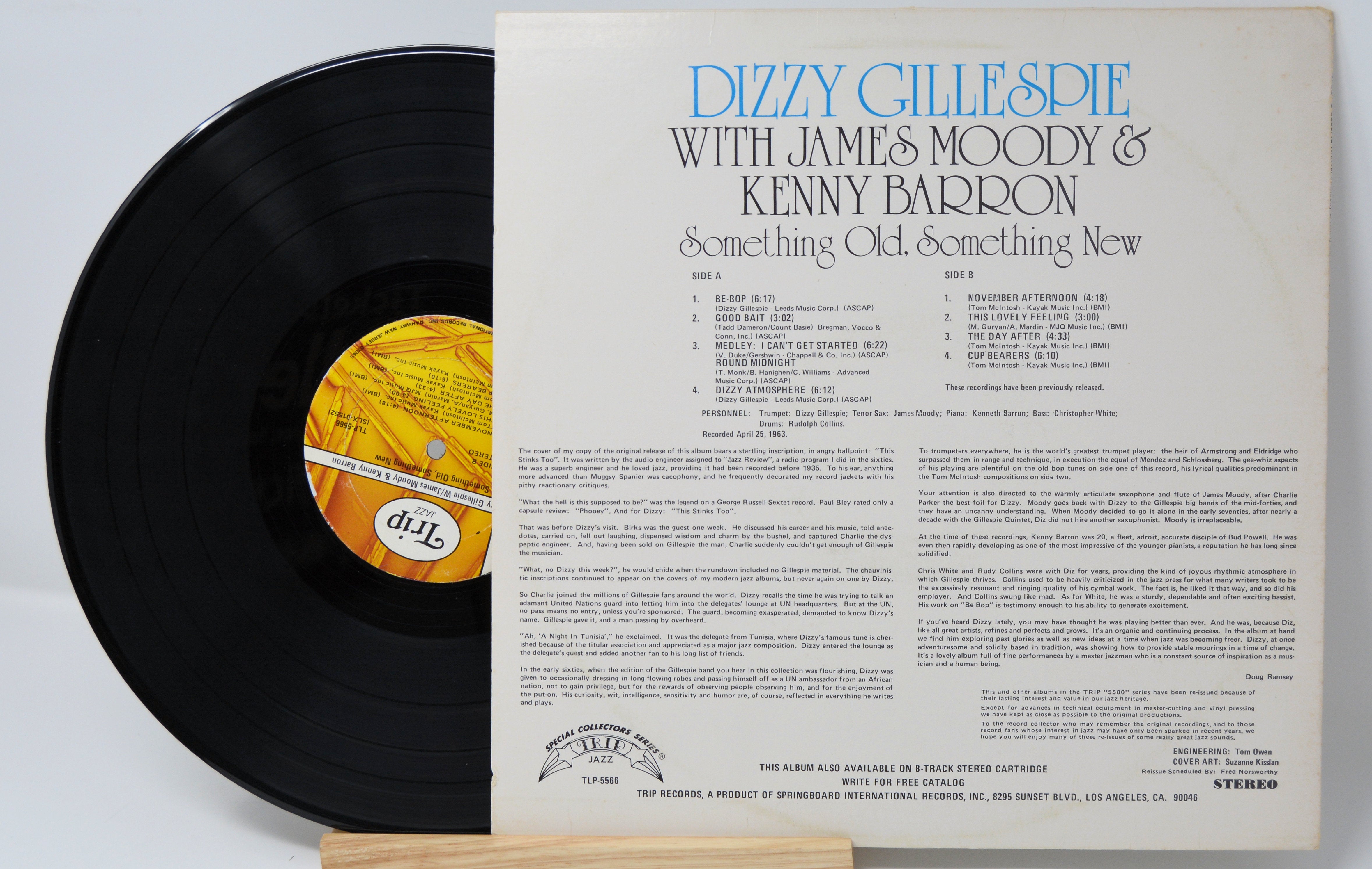 Dizzy Gillespie - Something Old, Something New, Vinyl Record Album LP ...