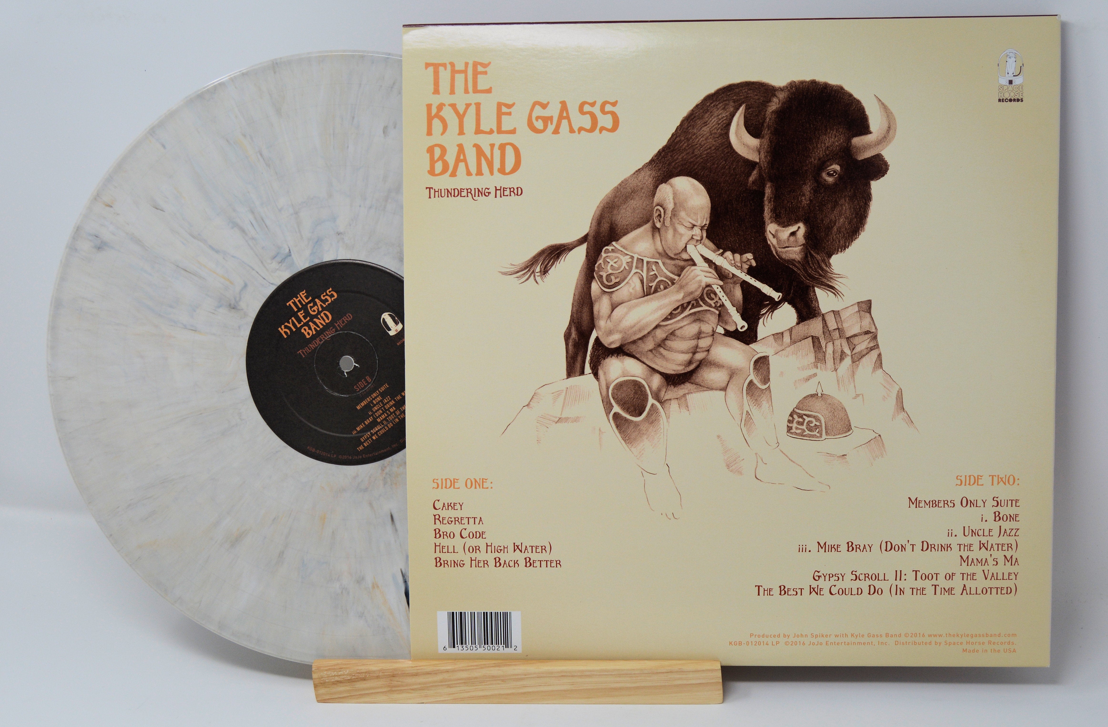 Kyle Glass Band - Thundering Herd, Vinyl Record LP, Jojo KGB-012014 ...