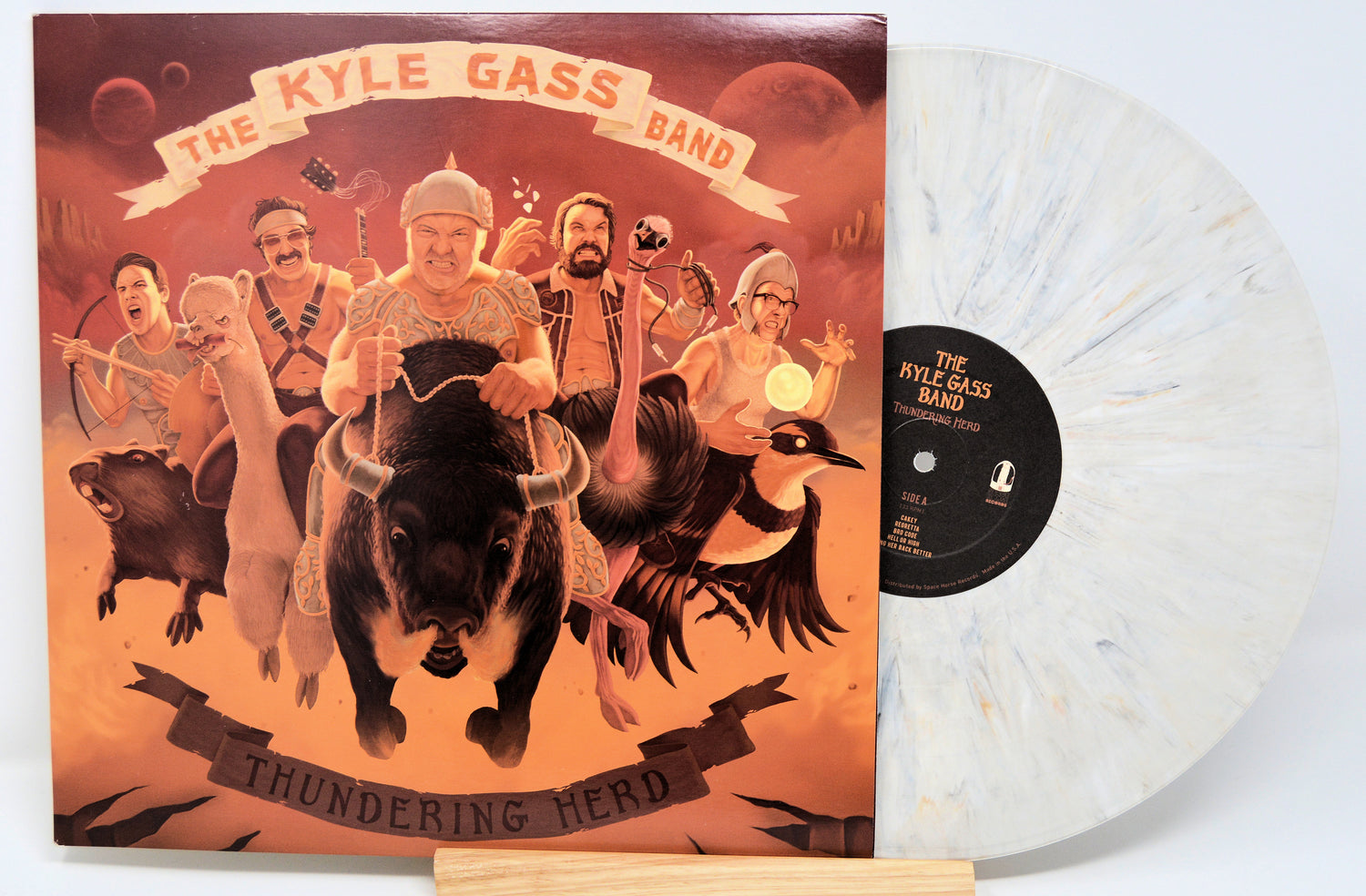 Kyle Glass Band - Thundering Herd, Vinyl Record LP, Jojo KGB-012014 ...