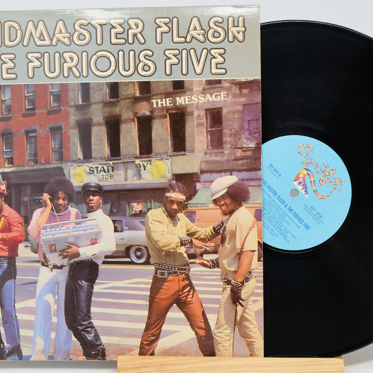 Grandmaster Flash & Furious Five - The Message, Vinyl Record Album LP ...