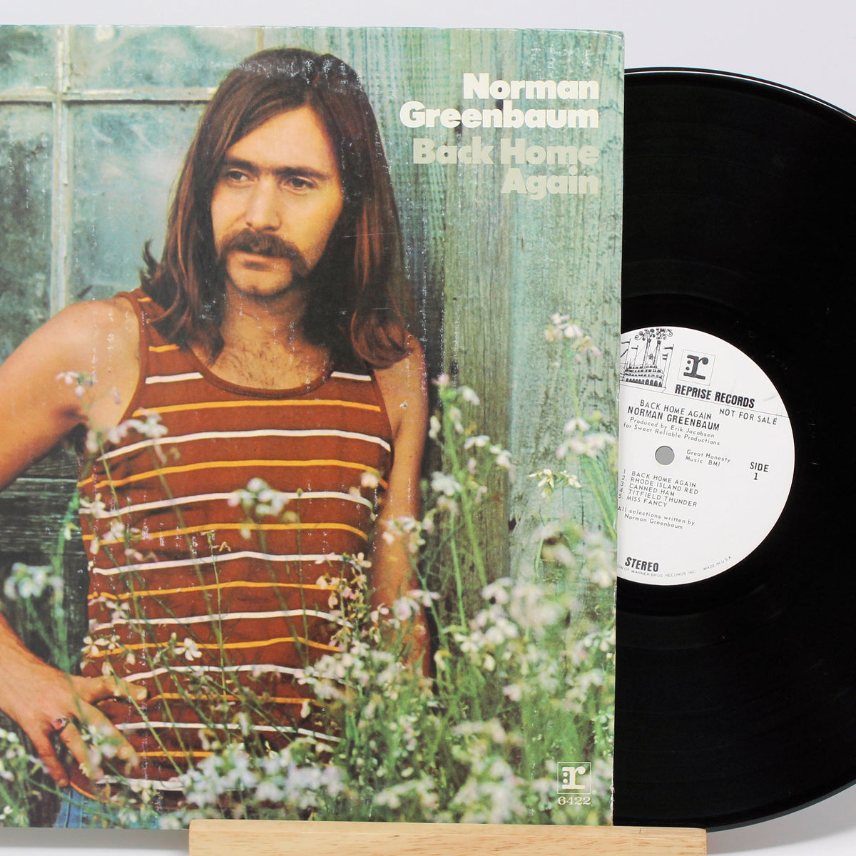 Norman Greenbaum - Back Home Again, Vinyl Record Album LP, Promo – Joe ...