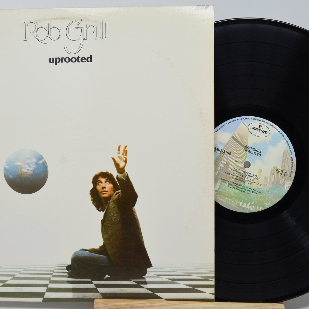 Rob Grill - Uprooted, Vinyl Record Album LP, Mercury SRM-1-3798 – Joe's ...