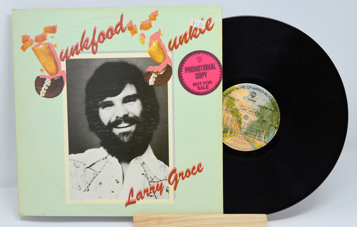 Larry Groce - Junkfood Junkie, Promo, Vinyl Record Album LP – Joe's Albums