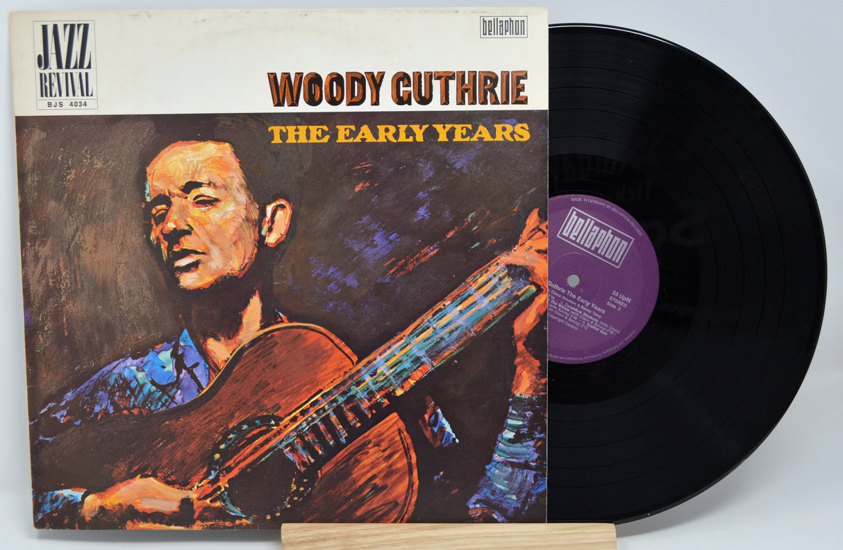 Guthrie, Woody - Early Years, Vinyl Record Album LP, Bellaphon – Joe's ...
