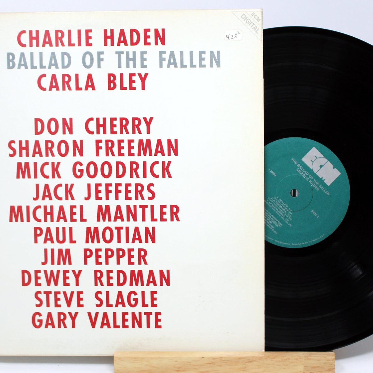 Charlie Haden - Ballad Of The Fallen, Vinyl Record Album LP ECM 1248 ...