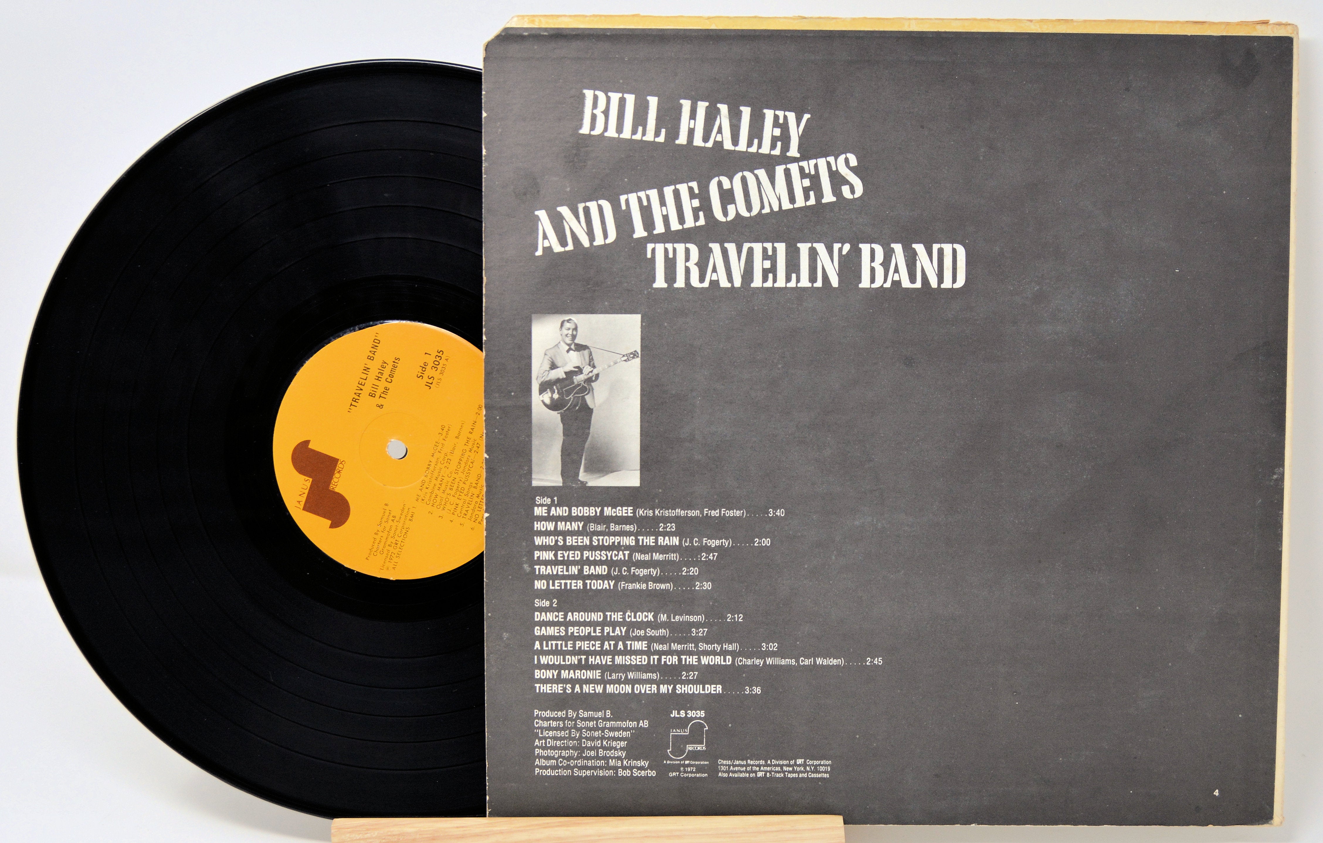 Bill Haley & The Comets - Travelin' Band, Vinyl Record Album LP, Janus ...