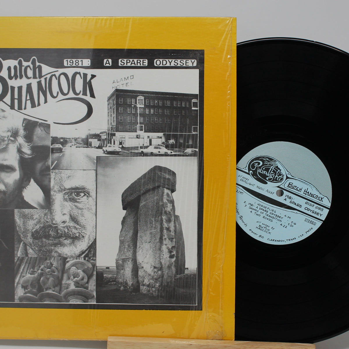 Butch Hancock - 1981: A Spare Odyssey, Vinyl Record Album LP, Rainlight ...