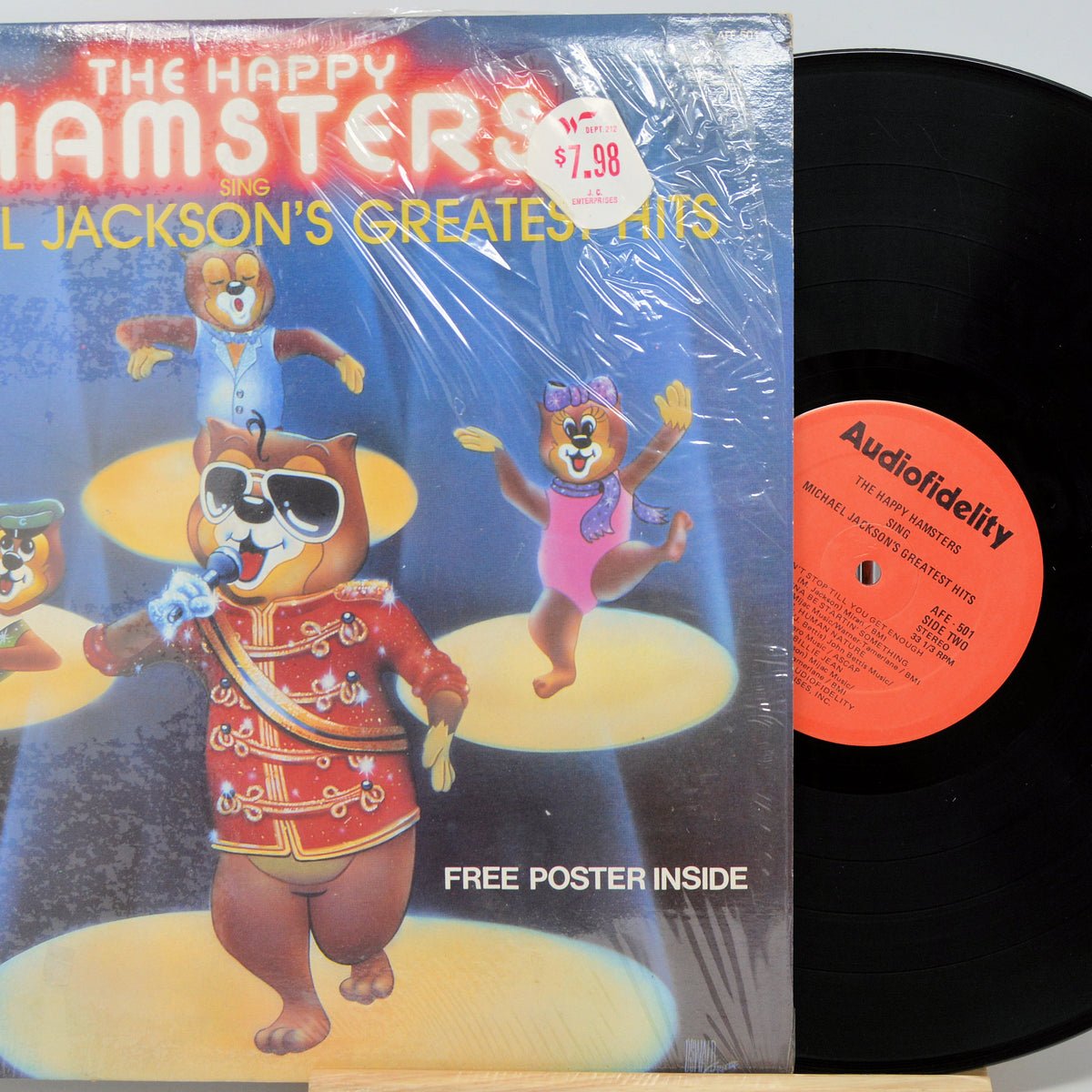 Happy Hamsters - Sing Michael Jackson's Hits, Vinyl Record Album LP ...