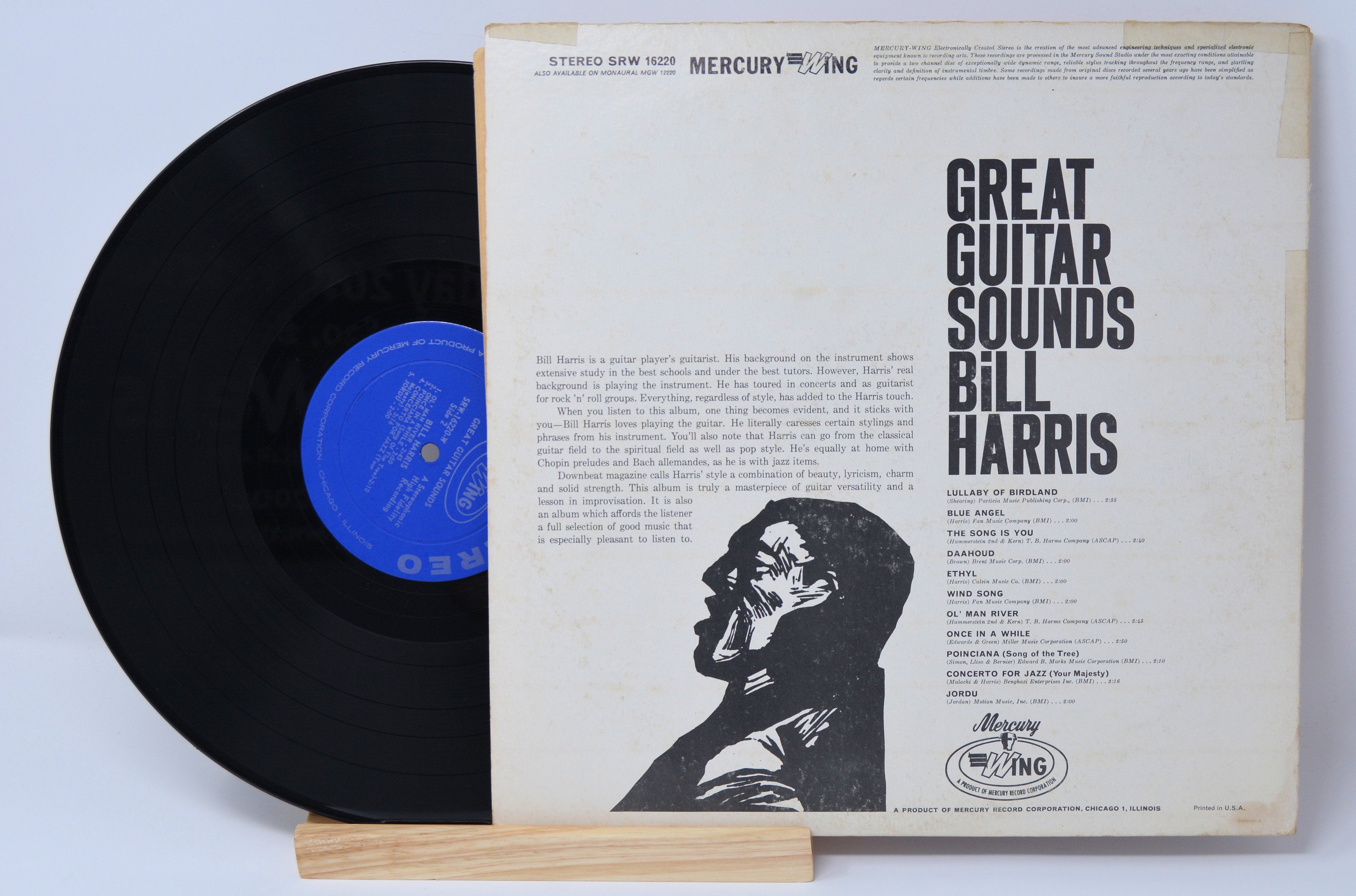 Bill Harris - Great Guitar Sounds, Vinyl Record Album LP, Mercury – Joe ...