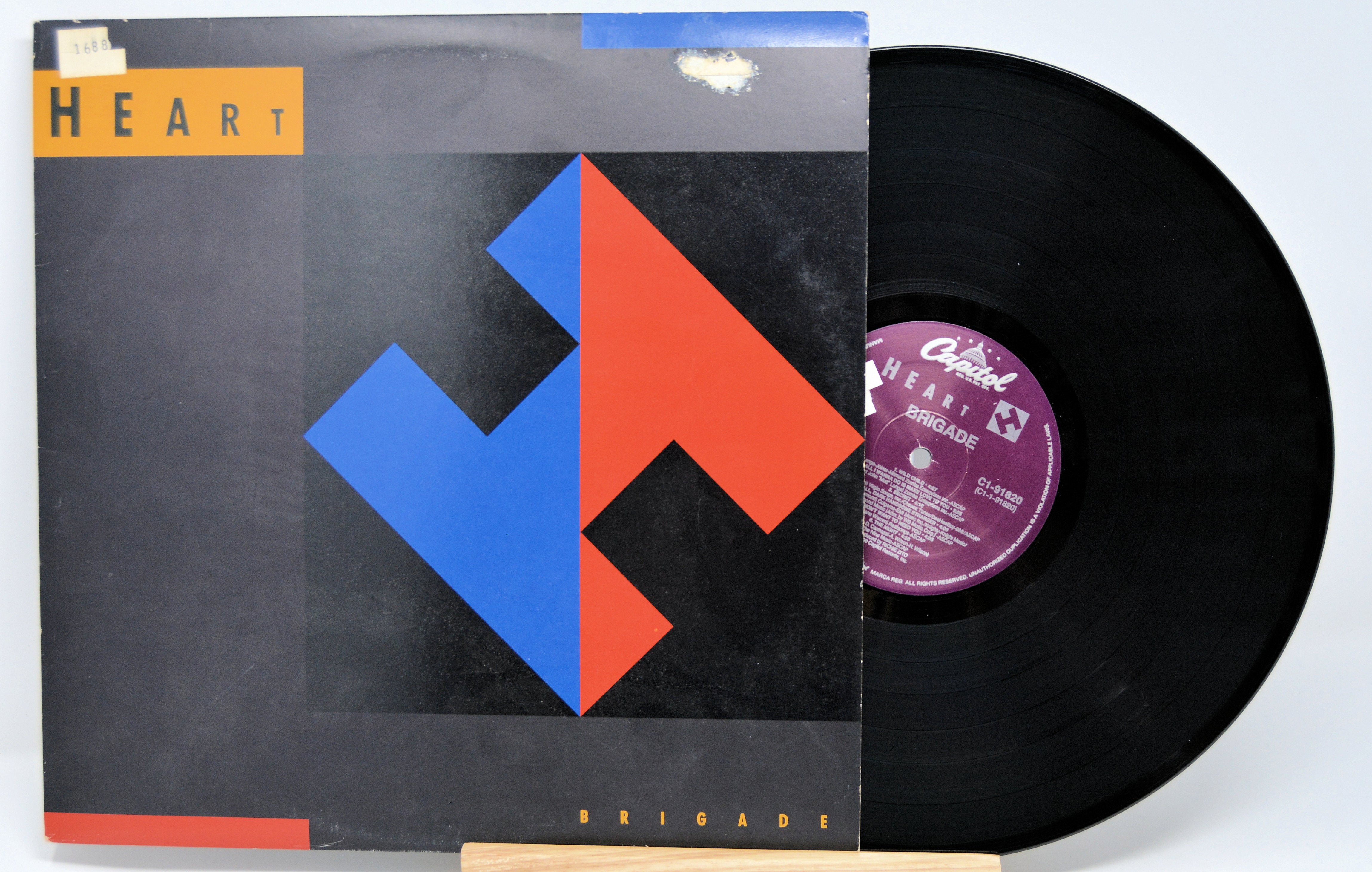 Heart - Brigade, Vinyl Record Album LP, Capitol, UPC: 077779182015 ...