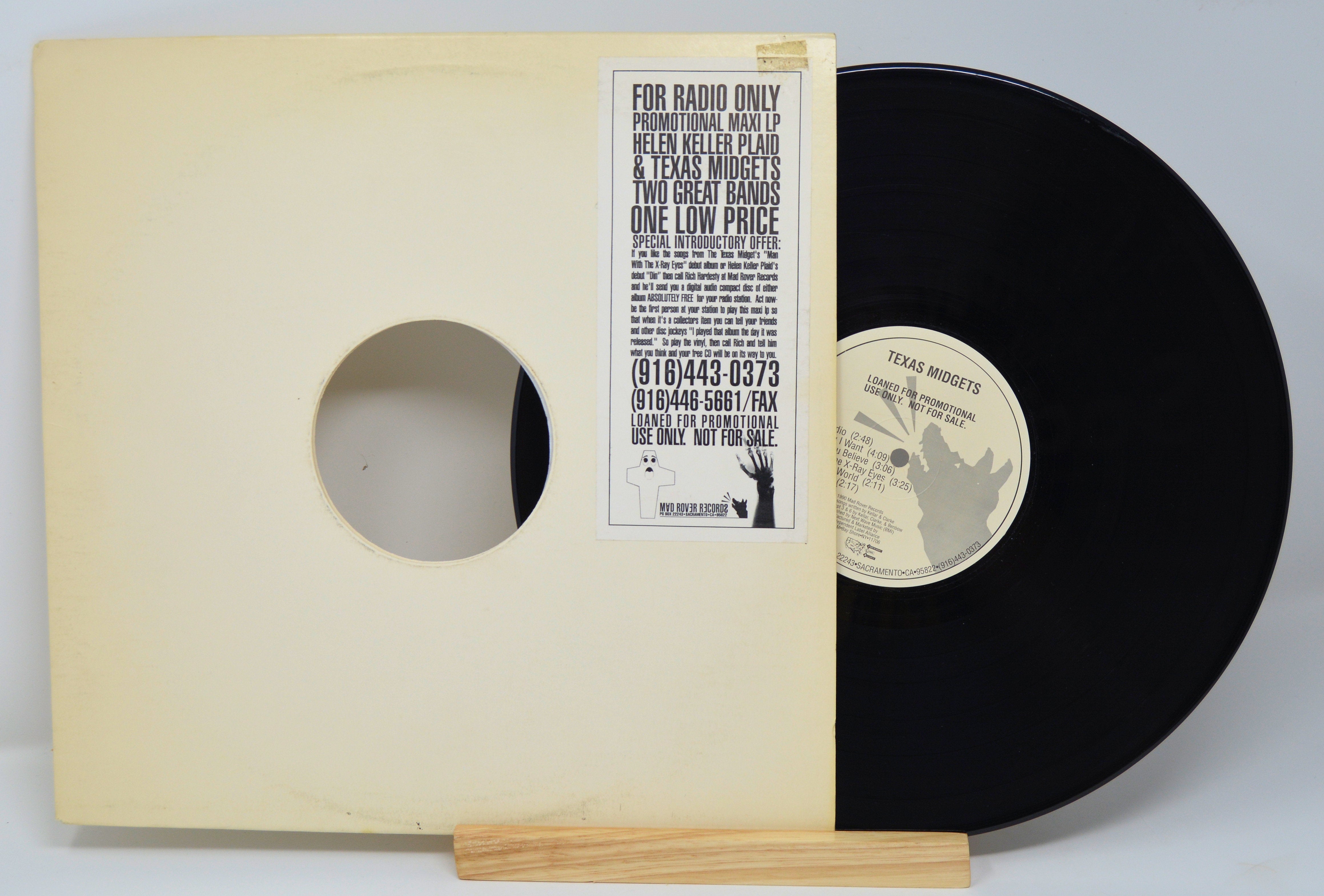 Helen Keller Plaid / Texas Midgets – Split, Vinyl Record Album – Joe's ...