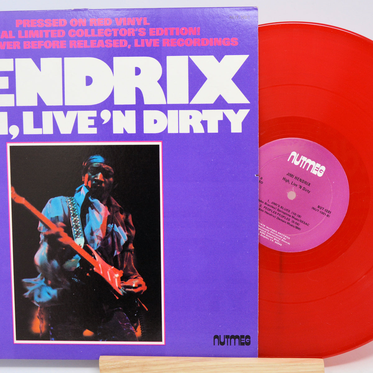 Jimi Hendrix - High, Live 'N Dirty, Vinyl record Album LP – Joe's Albums