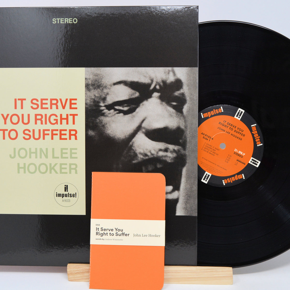 John Lee Hooker It Serve You Right To Suffer Vinyl Record Album Lp
