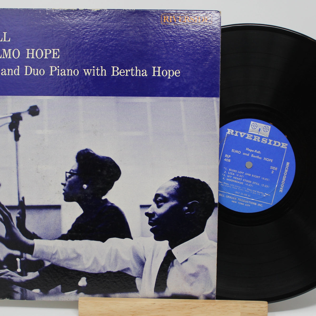 Elmo Hope - Hope-Full, Vinyl Record Album LP, Riverside – Joe's Albums