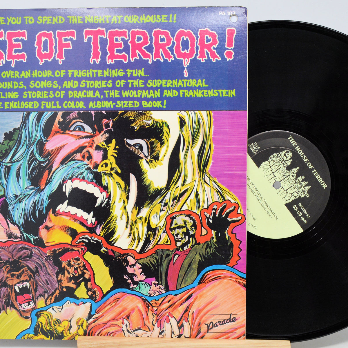 House Of Terror!, Vinyl Record Album 2LP, Parade Records – Joe's Albums
