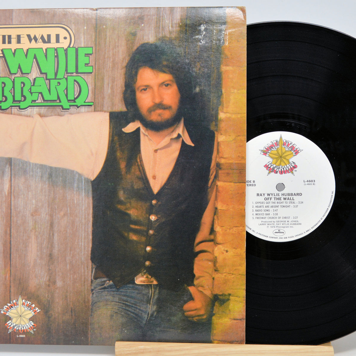Ray Wylie Hubbard - Off The Wall, Vinyl Record Album LP – Joe's Albums