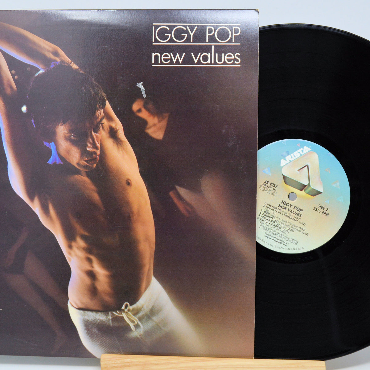 Iggy Pop - New Values, Vinyl Record Album LP, Arista AB 4237 – Joe's Albums