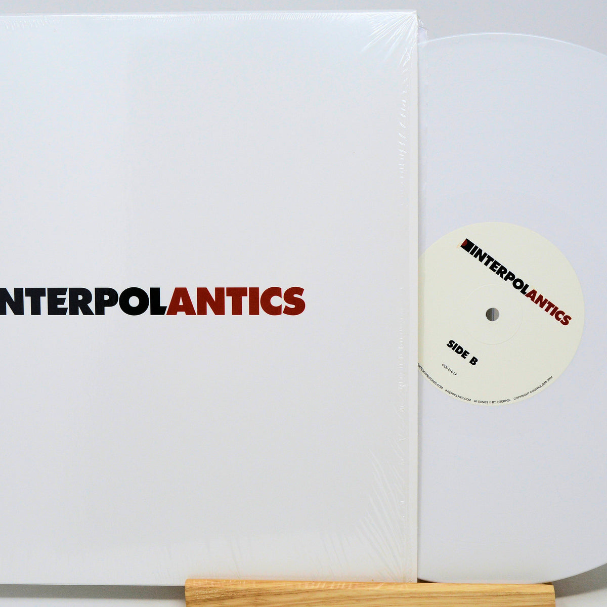 Interpol - Antics, Vinyl Record Album LP, White Colored – Joe's Albums