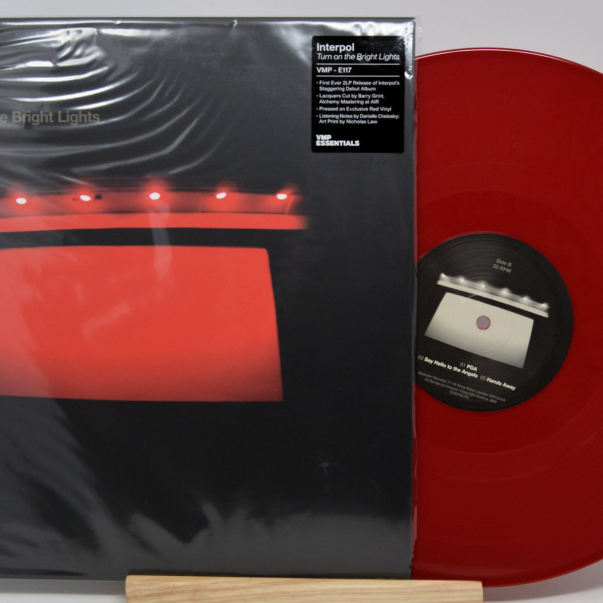 Interpol - Turn On the Bright Lights, Vinyl Record Album 2LP, Red – Joe ...