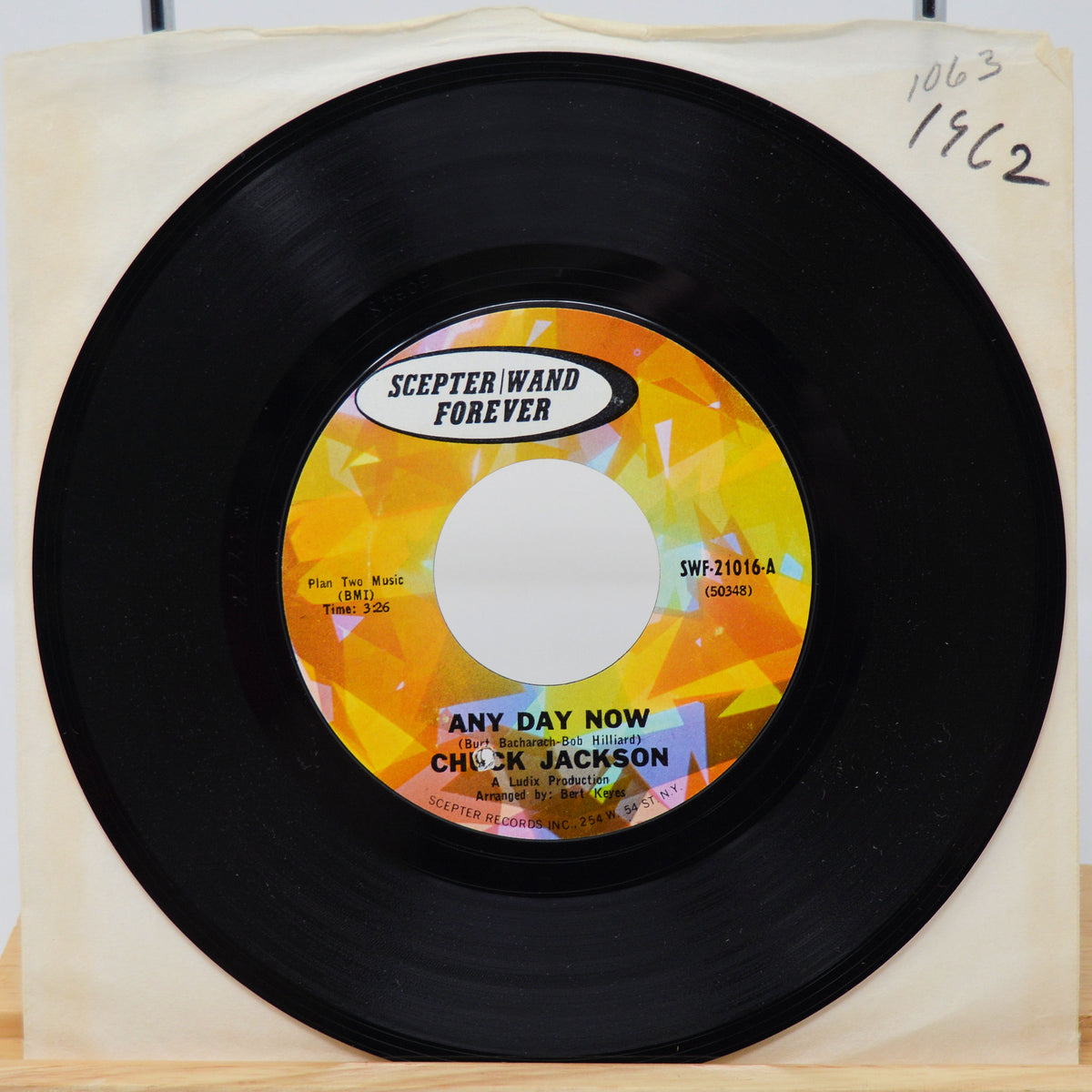 Jackson, Chuck - Any Day Now – Joe's Albums