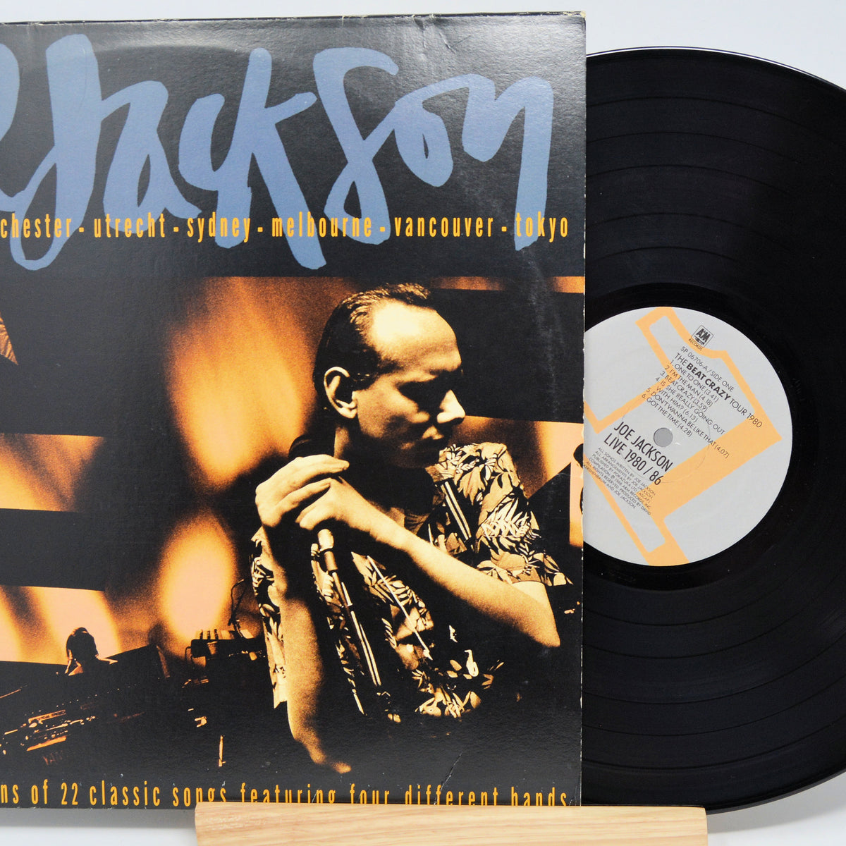 Joe Jackson - Live 1980/86, Vinyl Record Album 2LP, A&M – Joe's Albums