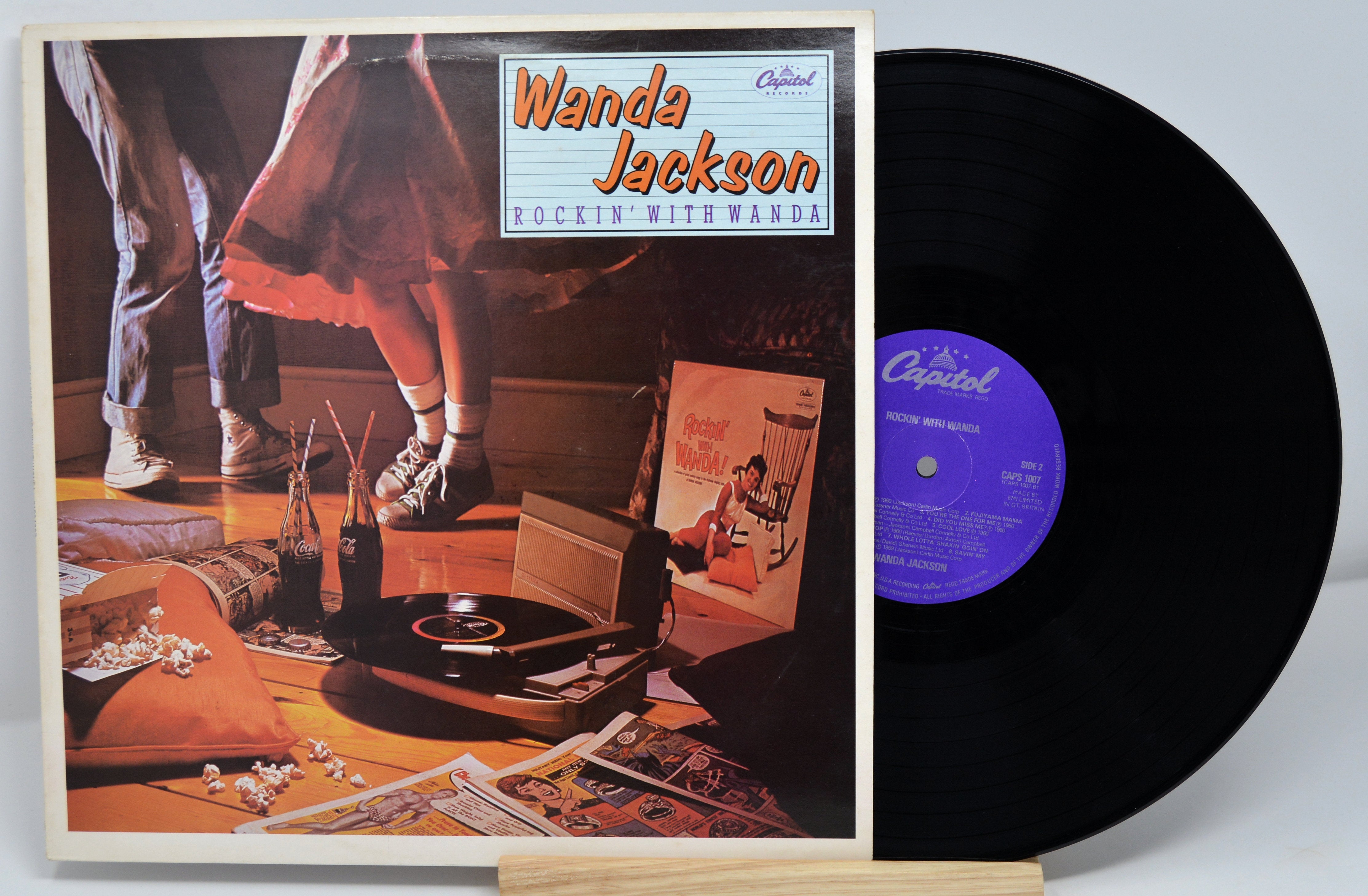 Wanda Jackson - Rockin' With, Vinyl Record Album LP, Capitol – Joe's Albums