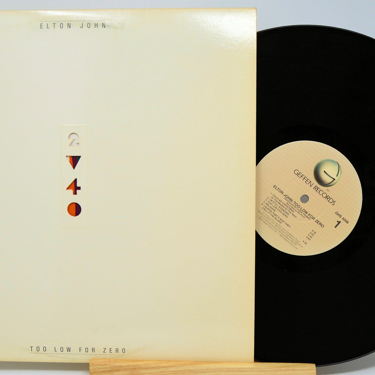 Elton John - Too Low For Zero, Vinyl Record Album LP – Joe's Albums