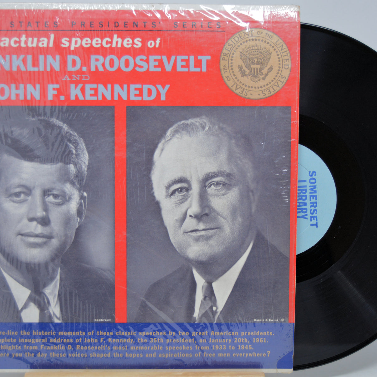 Kennedy, John F - And Roosevelt Speeches, Vinyl Recodrd Album LP – Joe ...