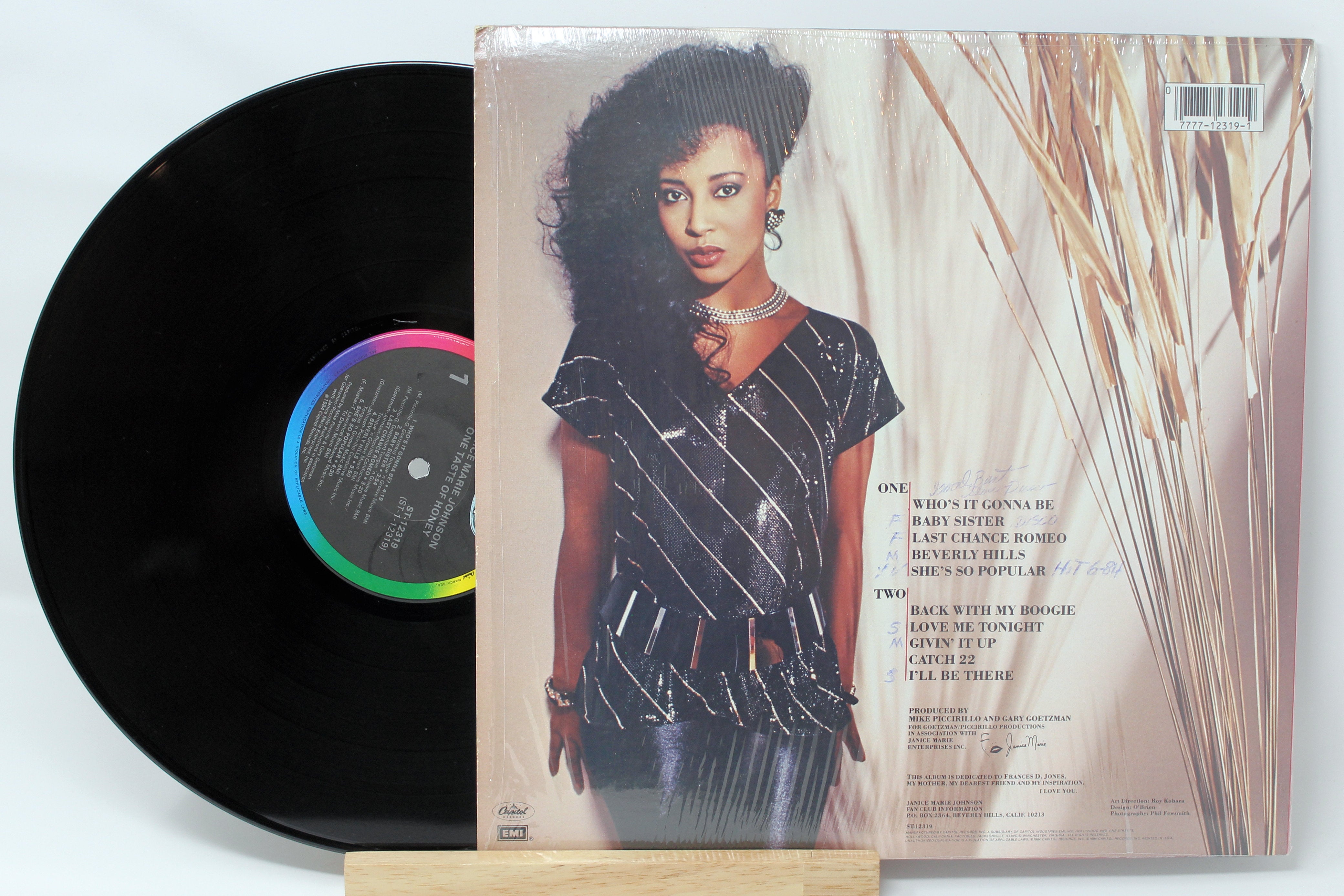 Janice Marie Johnson - One Taste Of Honey, Vinyl Record Album LP, EMI – Joe's Albums
