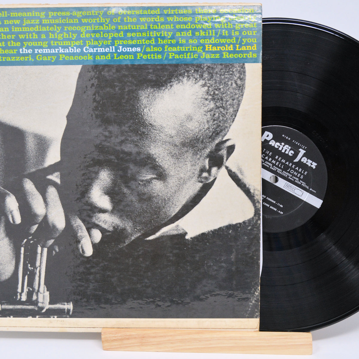 Carmell Jones - The Remarkable, Vinyl Record Album LP, Pacific Jazz ...