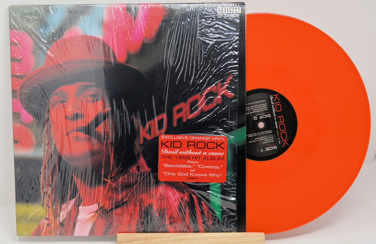 Kid Rock - Devil Without A Cause, Orange Vinyl Record 2LP – Joe's Albums