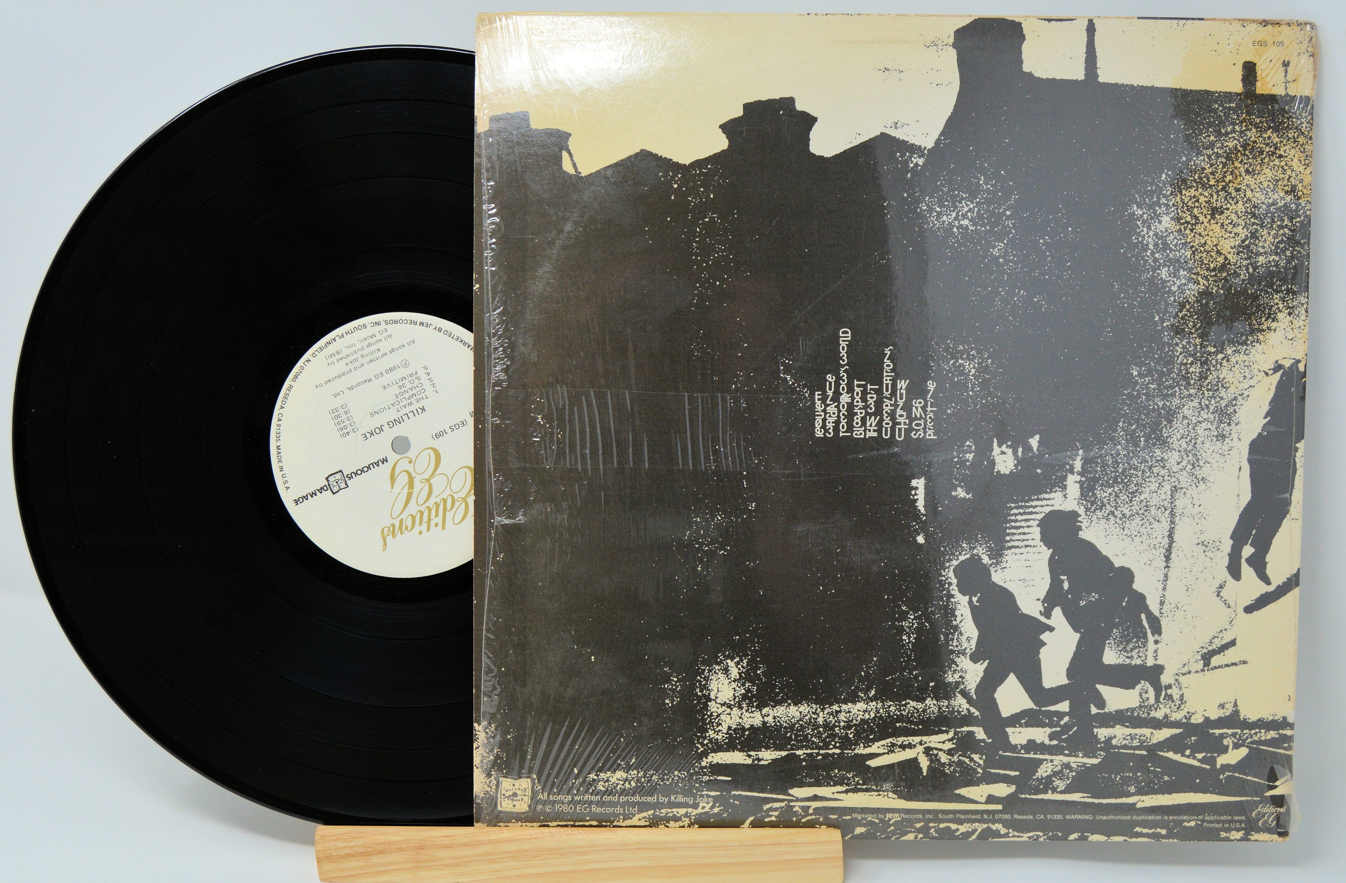 Killing Joke - Self Titled, Vinyl Record Album LP, Editions EG – Joe's ...