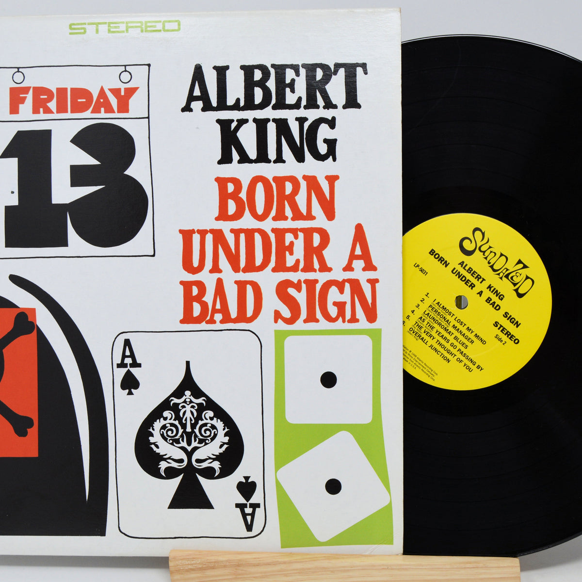 Albert King - Born Under A Bad Sign, Vinyl Record Album LP, Sundazed ...