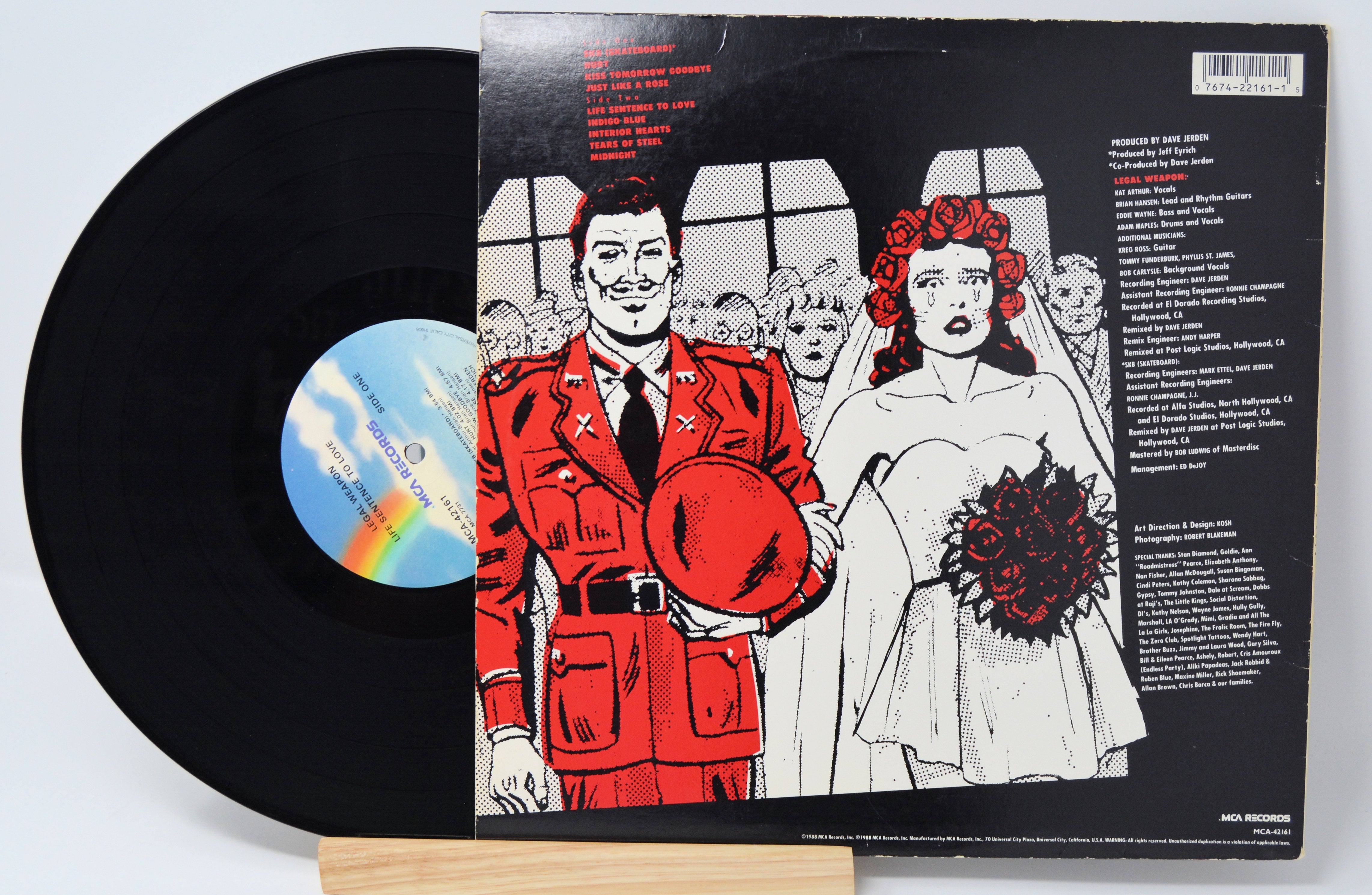 Legal Weapon - Life Sentence To Love, Vinyl Record Album LP – Joe's Albums