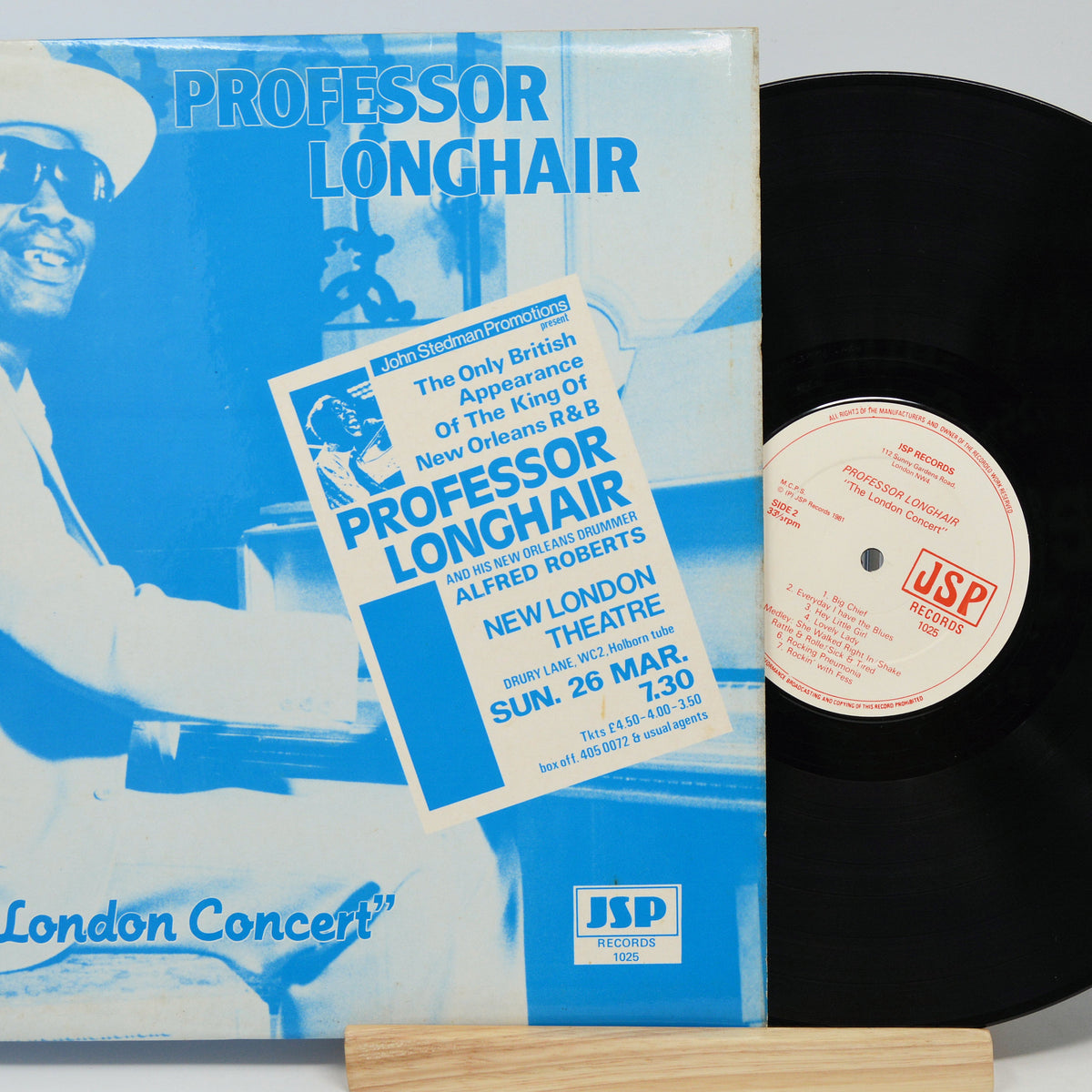 Professor Longhair - The London Concert, Vinyl Record Album LP – Joe's ...