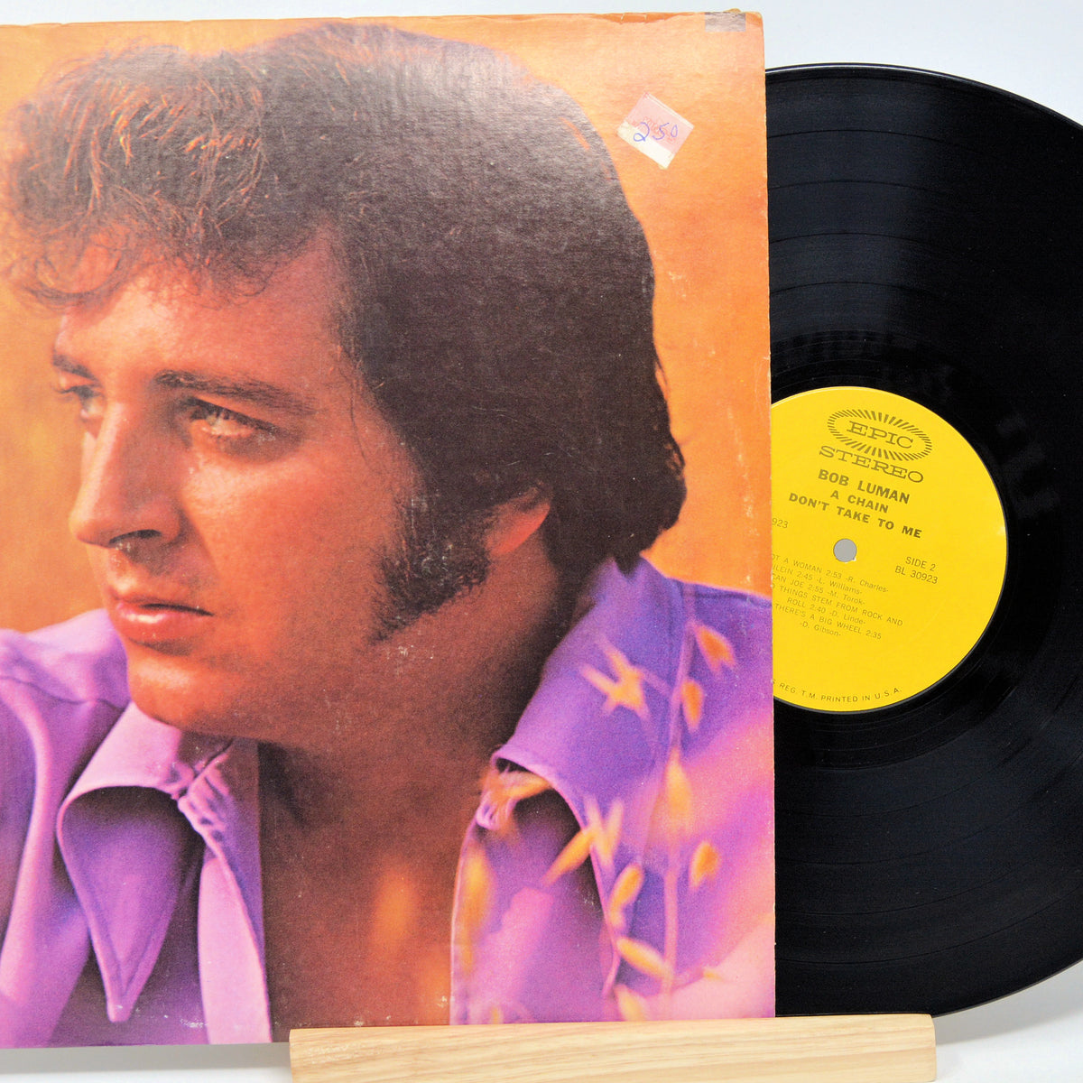 Bob Luman - A Chain Don't Take To Me, Vinyl Record Album LP, Epic – Joe ...