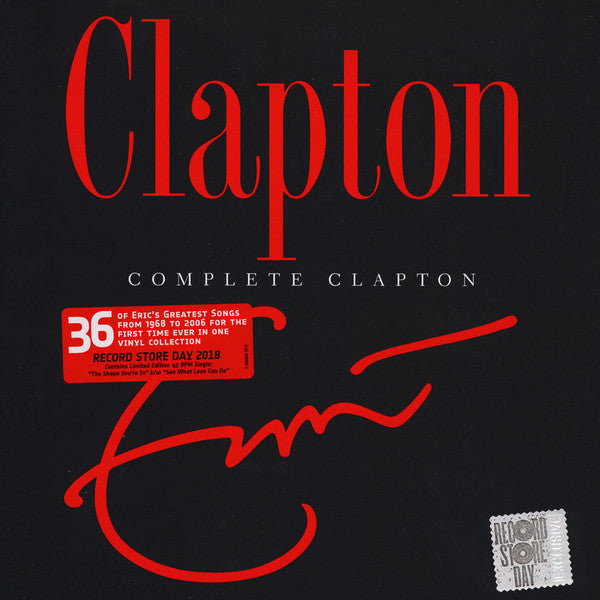 Eric Clapton - Complete Clapton, Vinyl Record Album 4LP – Joe's Albums