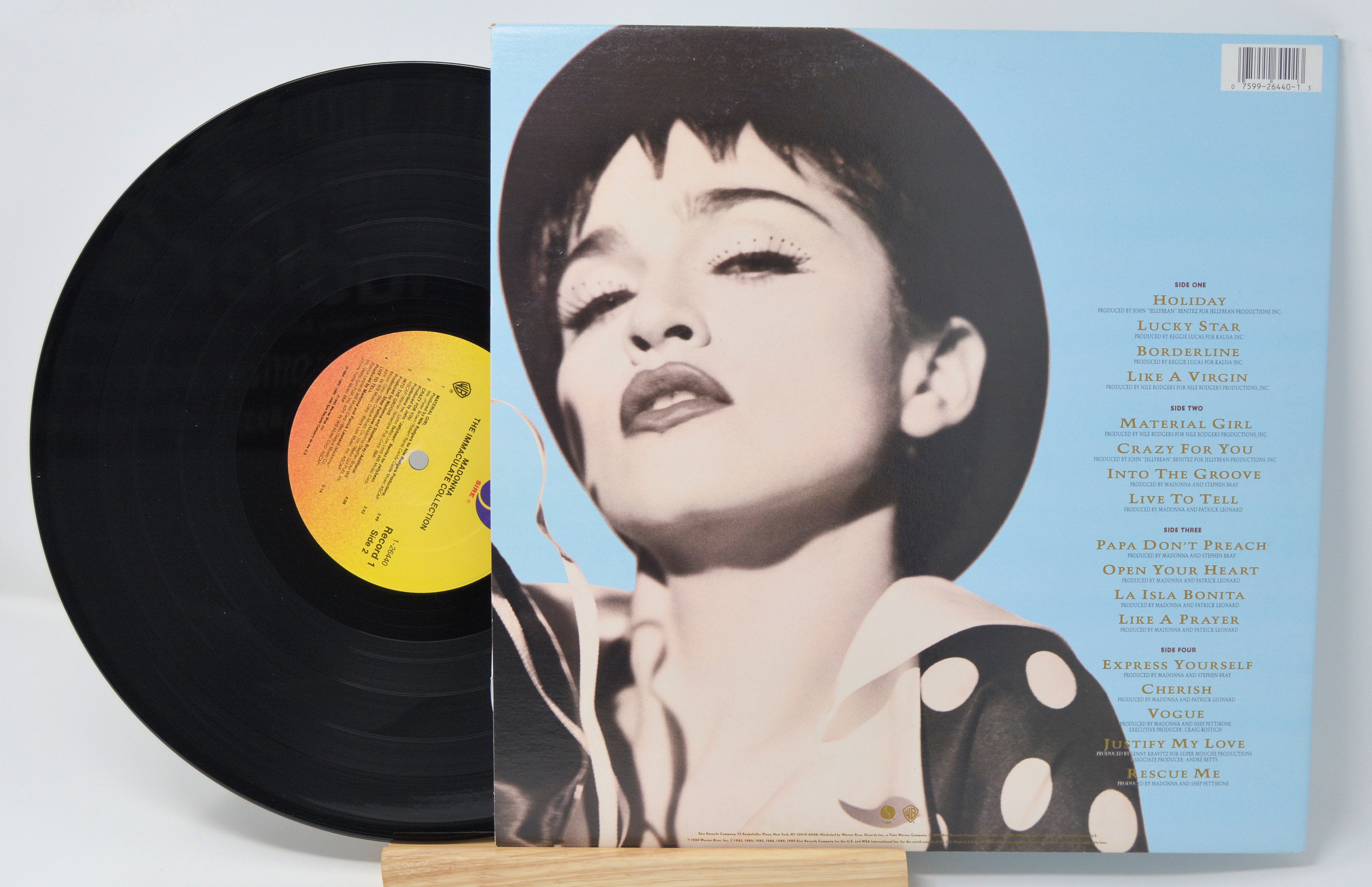 Madonna - Immaculate Collection, Vinyl Record Album LP, Greatest Hits ...