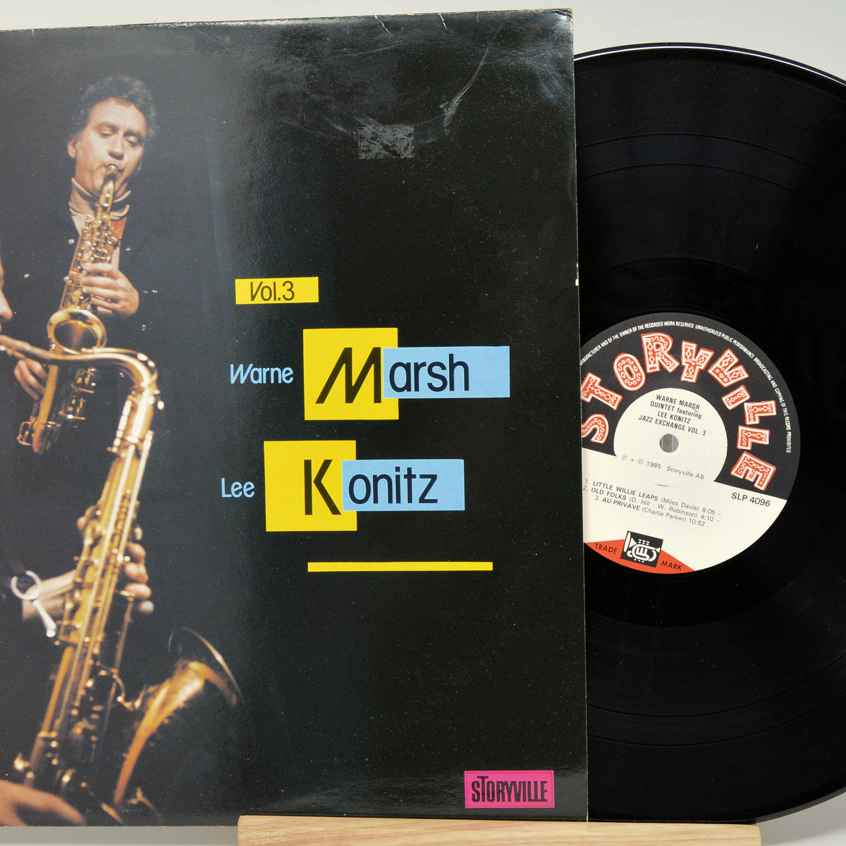 Warne Marsh / Lee Konitz - Vol 3, Vinyl Record Album LP, Storyville ...