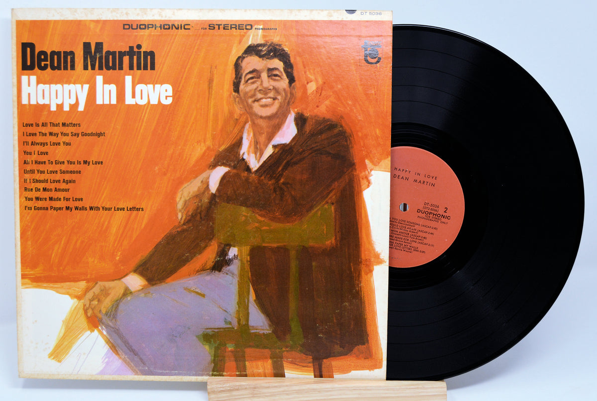 Dean Martin - Happy In Love, Vinyl Record Album LP, Tower DT5036 – Joe ...