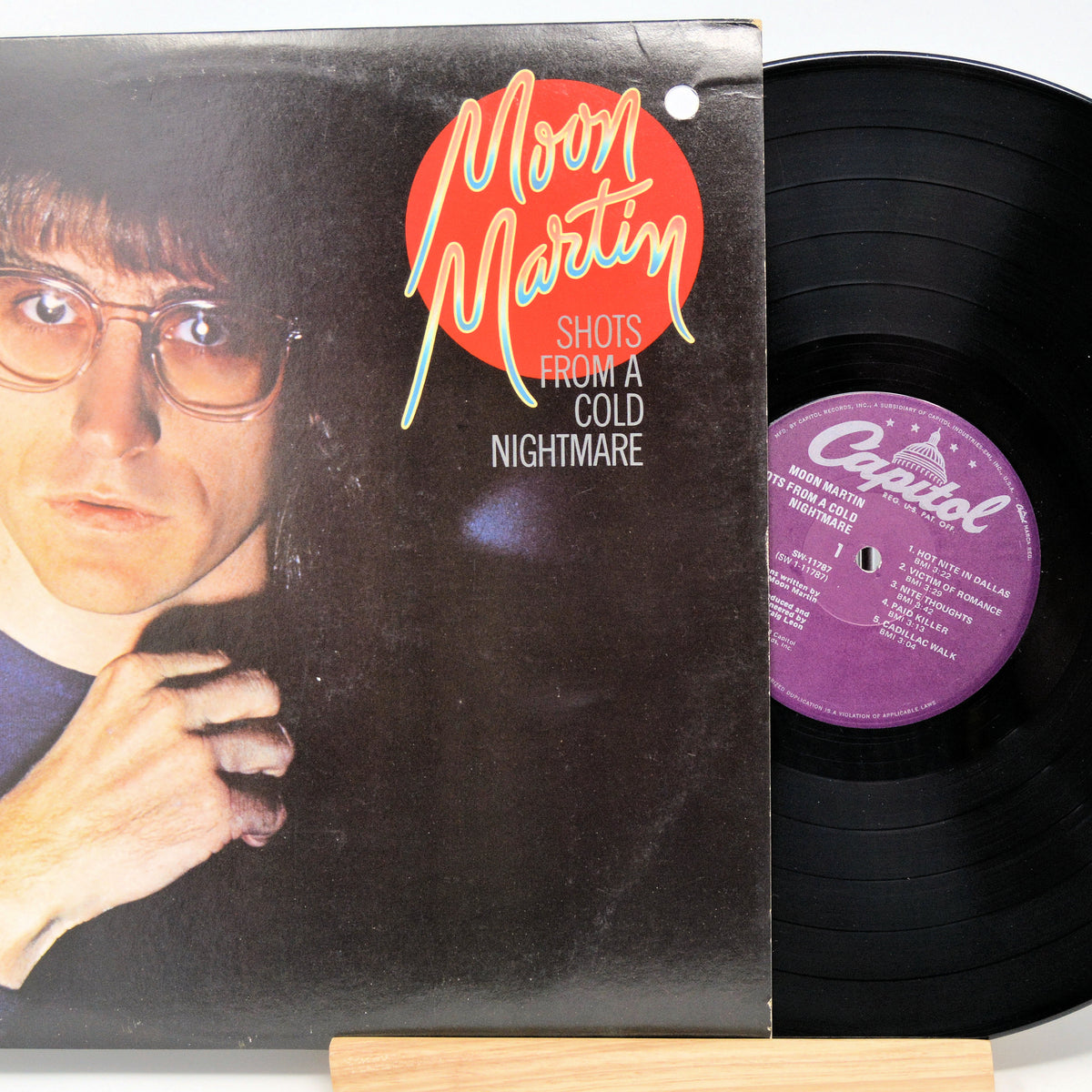 Moon Martin - Shots From A Cold Nightmare, Vinyl Record Album LP – Joe ...