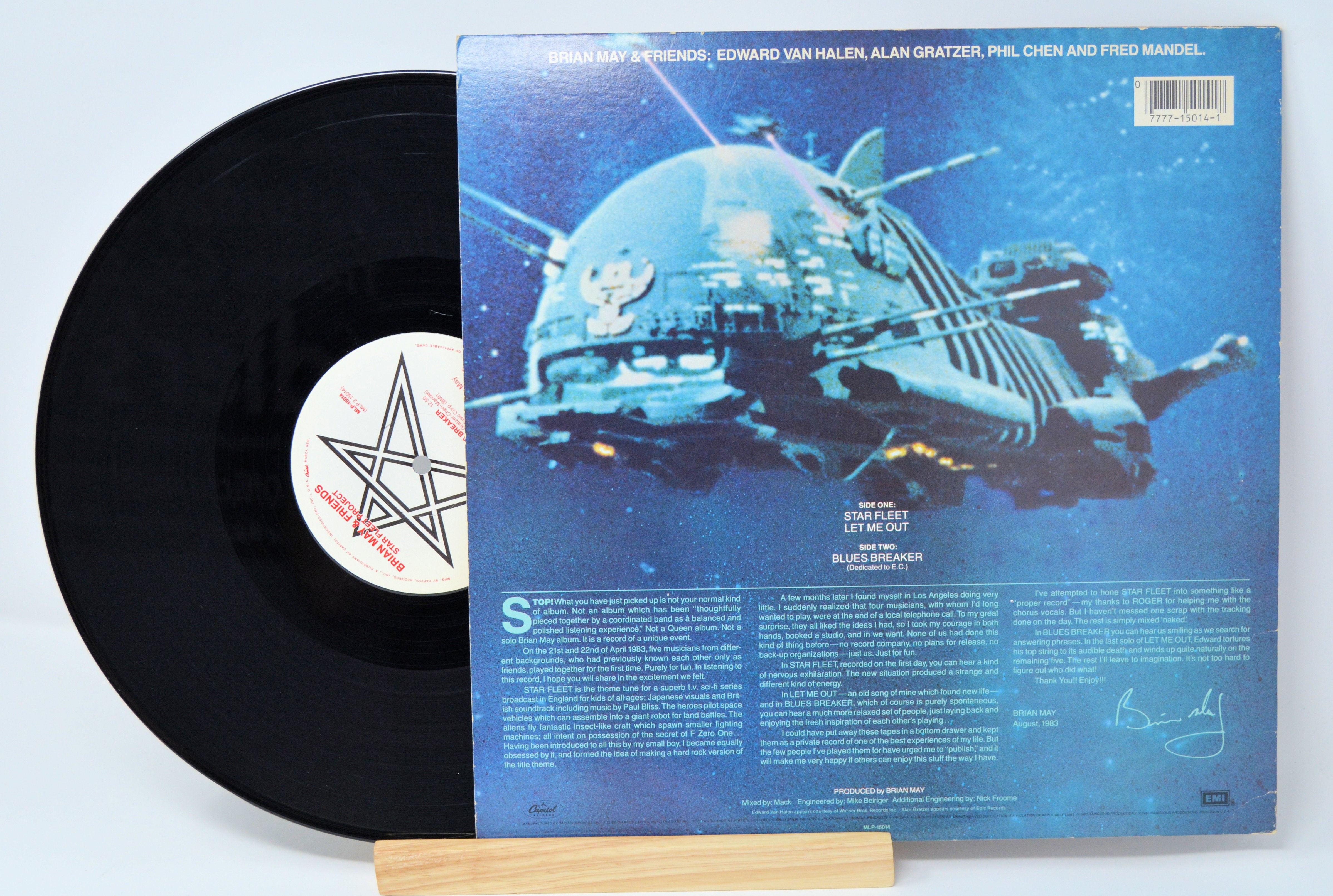 Brian May & Friends - Star Fleet Project, Vinyl Record Album LP – Joe's ...