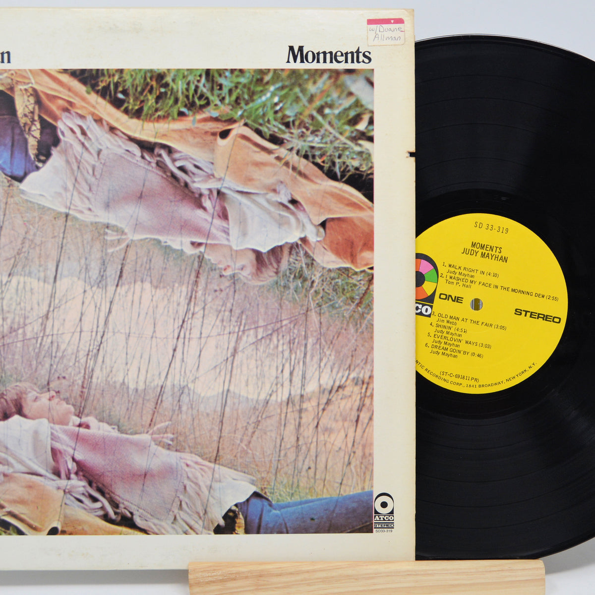 Judy Mayhan - Moments, Vinyl record Album LP, ATCO – Joe's Albums