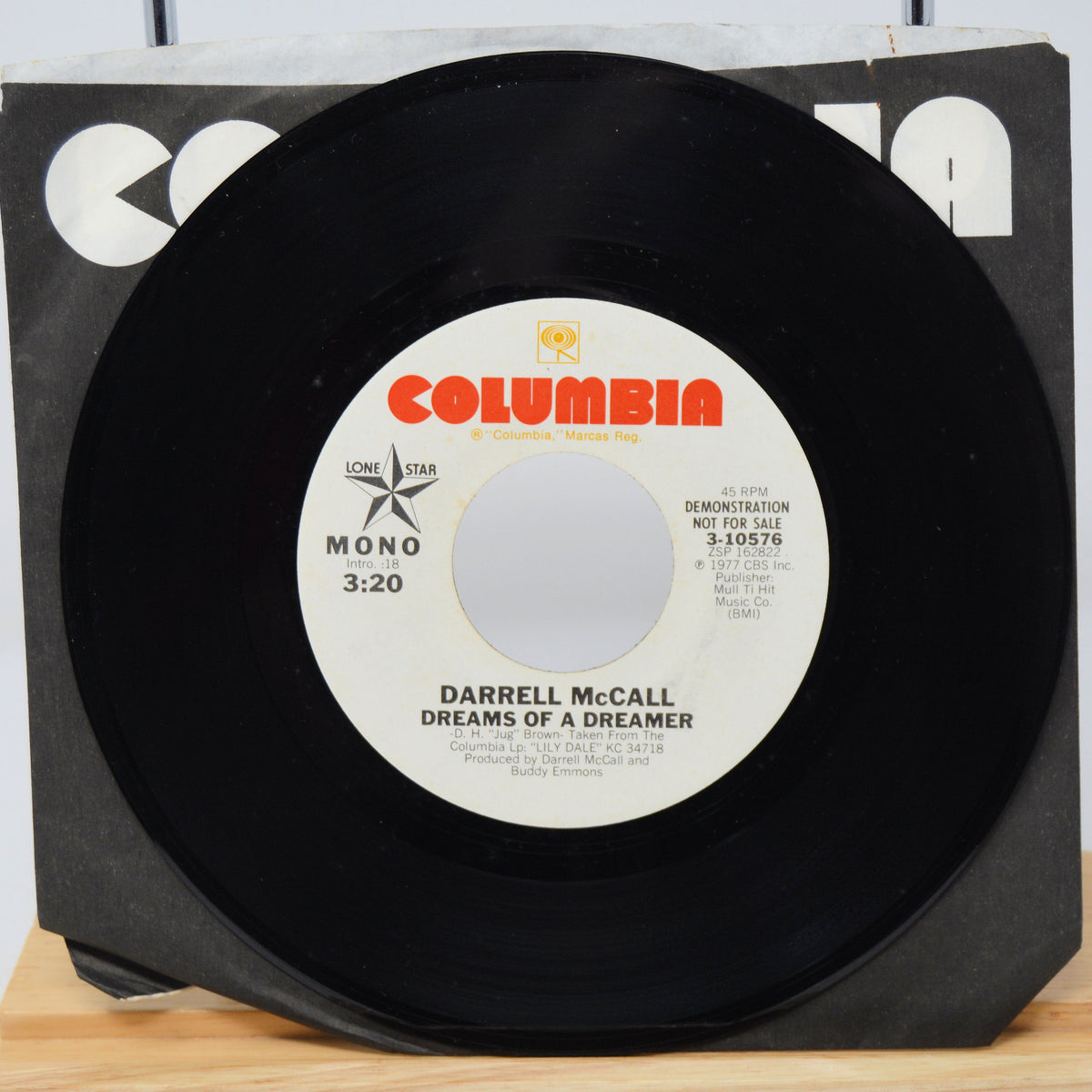 McCall, Darrell - Dreams Of A Dreamer – Joe's Albums