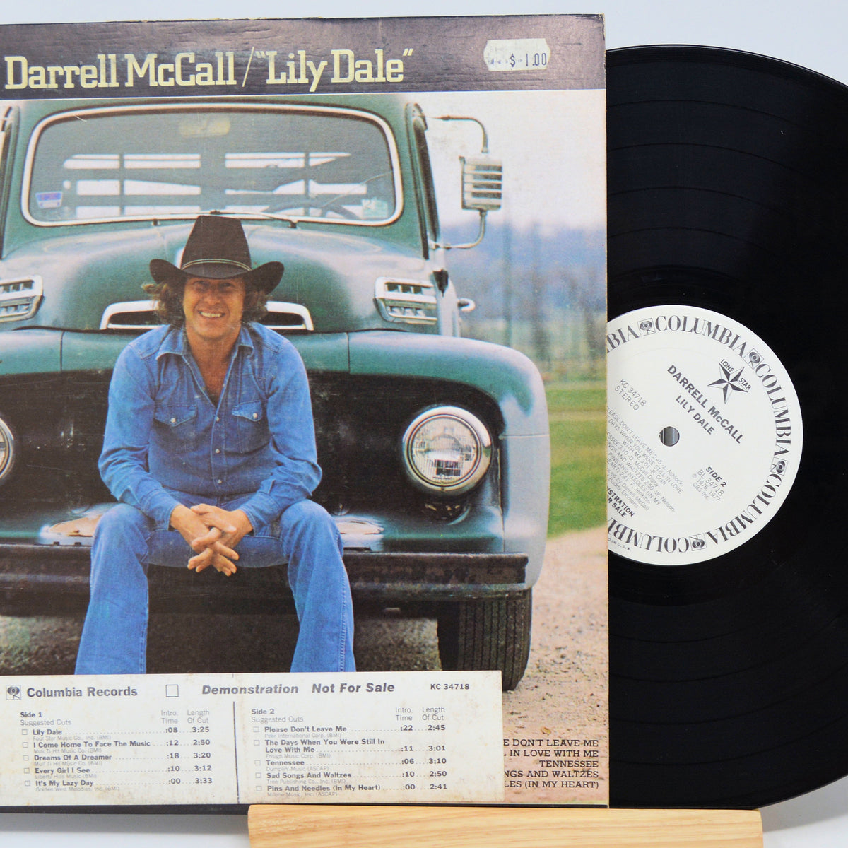 Darrell McCall - Lily Dale, Vinyl Record Album LP – Joe's Albums
