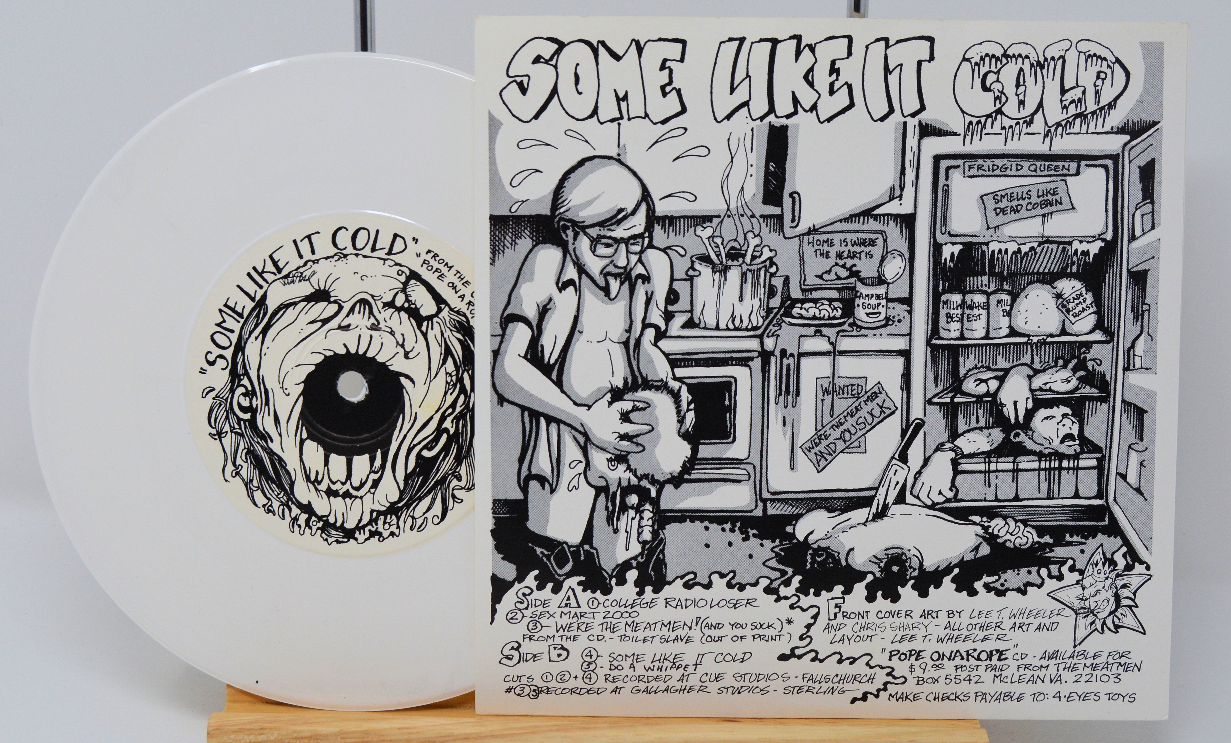 Meatmen - College Radio Loser, White Vinyl Record, 7 Inch, 45 RPM – Joe ...
