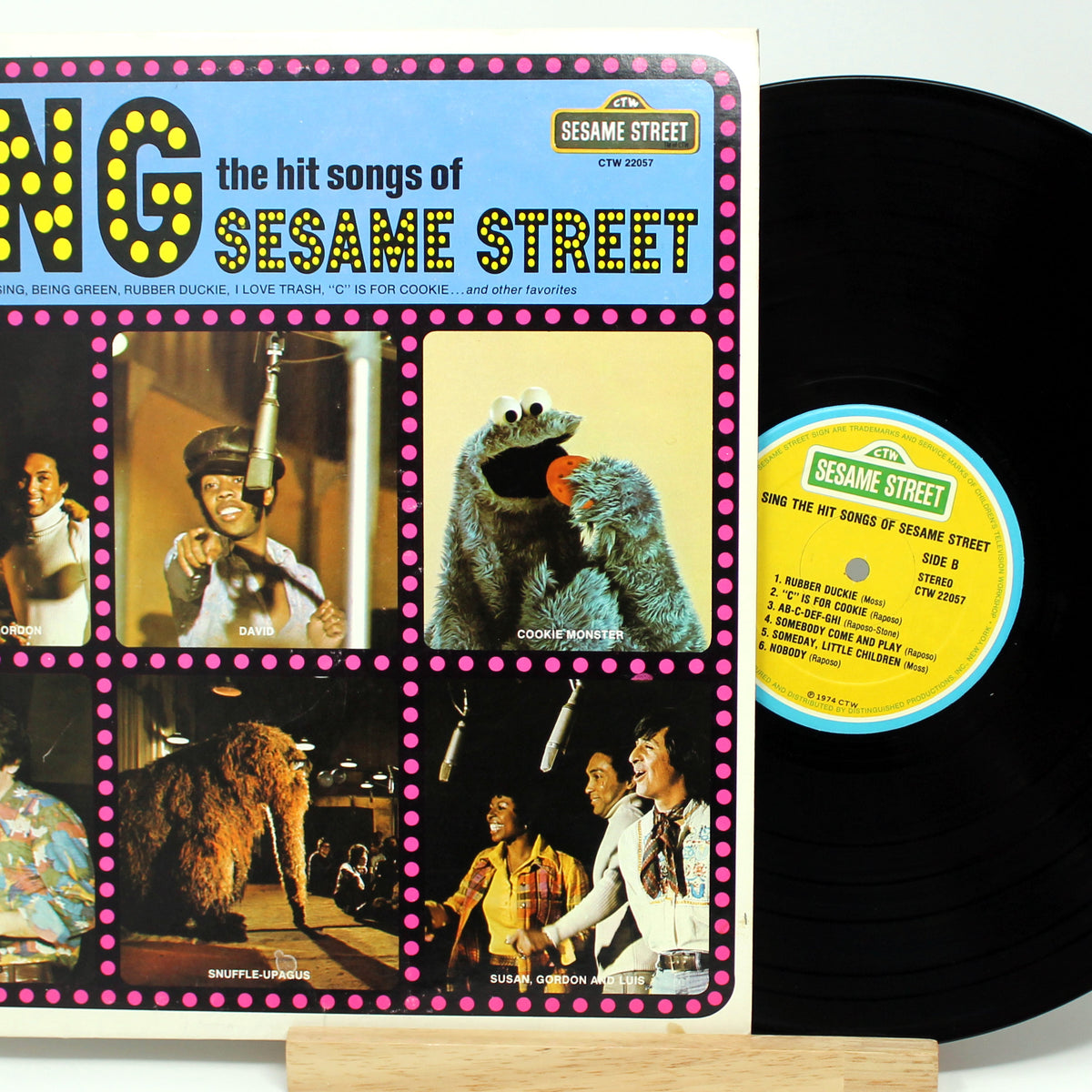 Sing Hit Songs Of Sesame Street, Vinyl LP, Childrens Records – Joe's Albums